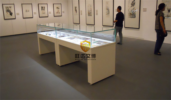 5-glass-sides museum tabletop display cases,showcases,display cabinets