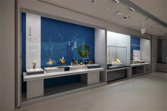 The East of Shanghai Museum with Museum Display Showcases from WANGDA ...