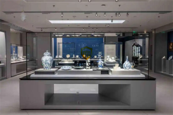The East of Shanghai Museum with Museum Display Showcases from WANGDA ...